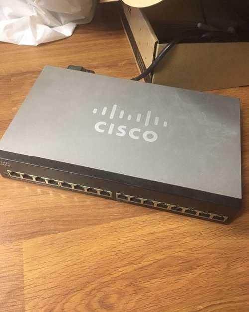 Свитч коммутатор Cisco SG100-16