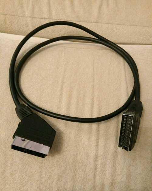 Кабель scart-scart 1метр