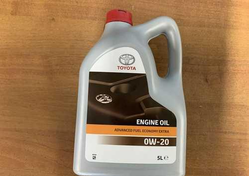 Toyota 0w20 5л артикул. Toyota engine Oil Advanced fuel economy 0w-20 Extra. Моторное масло ow 20