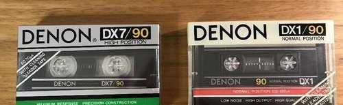 Аудиокассеты denon DX 7 & DX1