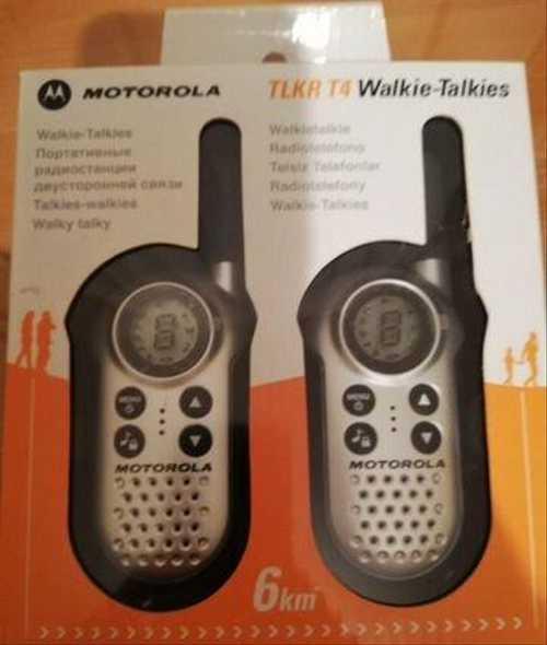 Рации Motorola. Новые. Комплект из 2х шт