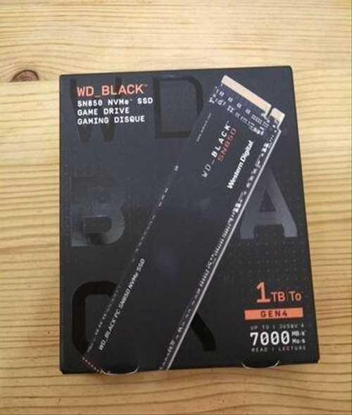 PS5 SSD WD black SN850 1tb с радиатором
