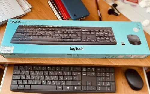 Logitech Mk235 клавиатура и мышь