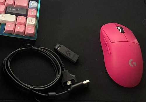 Мышка Logitech G PRO X superlight (pink)