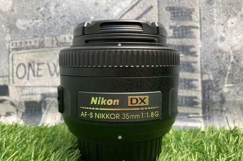Объектив Nikon 35mm 1.8G AF-S DX / Скупка