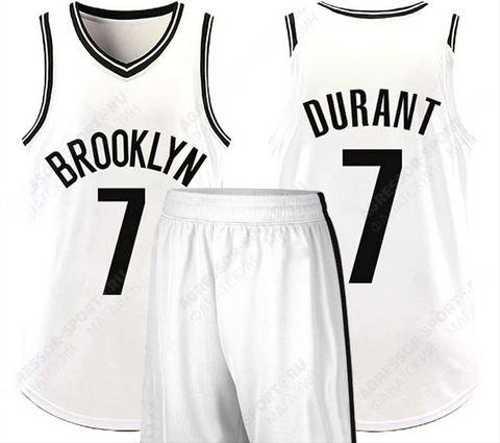 Баскетбольная форма brooklyn nets durant 7