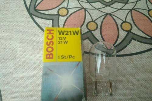 Лампа W21w W3x16d Pure Light bosch 1 987 302 251