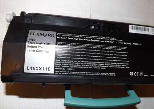 Картридж Lexmark E460 (E460X11E)