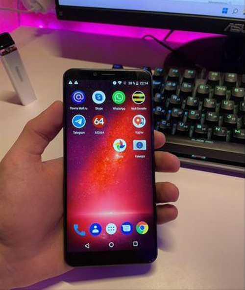 Телефон cubot X18 plus