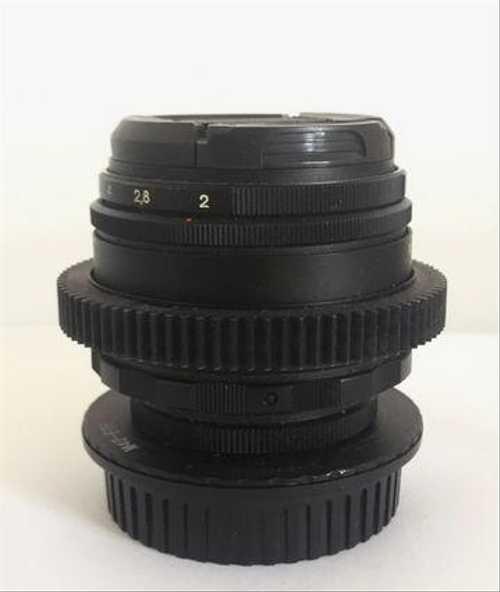 Гелиос 44-2 canon EF follow focus