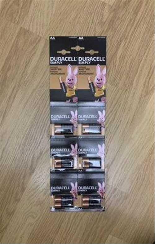 Батарейки аа Дюраселл Duracell AA Simply