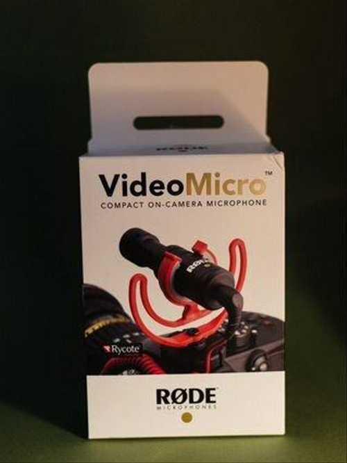 Микрофон Rode videomicro