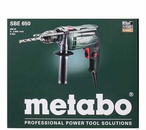 Дрель ударная Metabo SBE 650