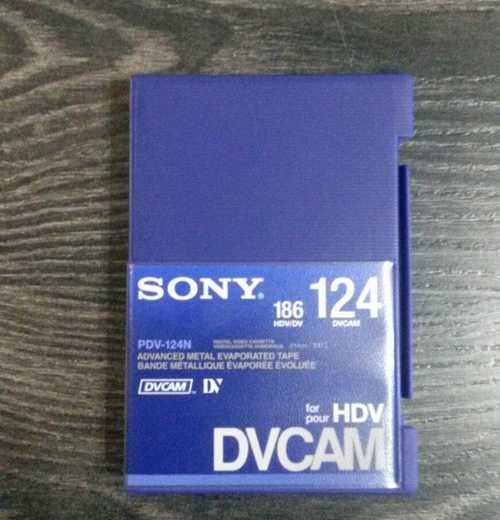 Видеокассеты новые Sony PDV-124N dvcam