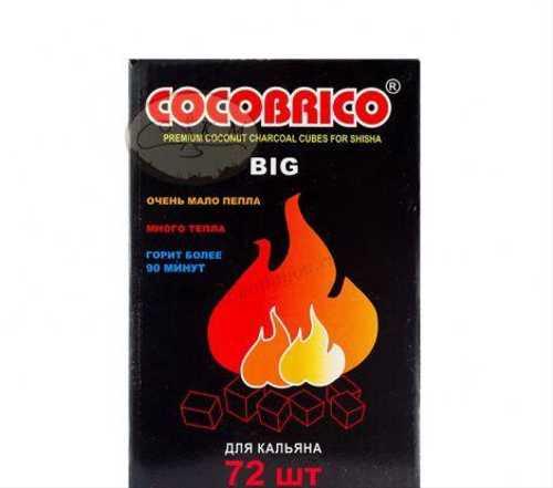 Уголь для кальяна "Coco Brico" Big 72 куб, 1кг