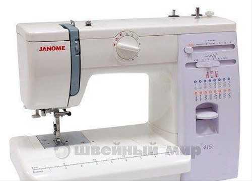 Швейная машина janome 415