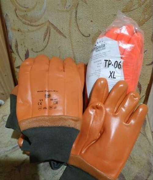 Рабочие зимние перчатки