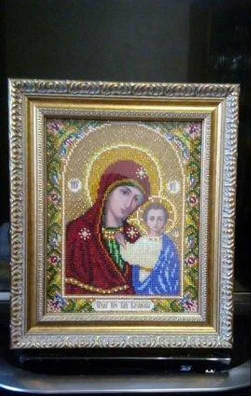 Икона - "Пресвятая Богородица Казанская"