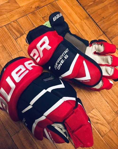 Хоккейные перчатки bauer supreme one.6