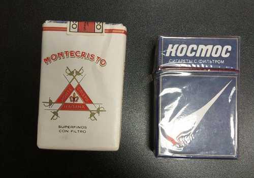 Пачки от сигарет (полные) Космос и Montecristo