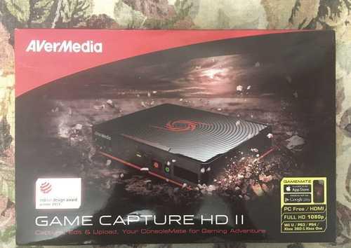 Карта видеозахвата AverMedia game capture HD II