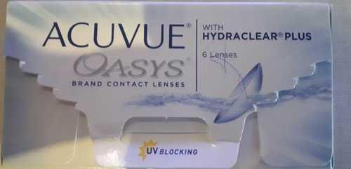 Линзы контактные acuvue Oasis 1 пара