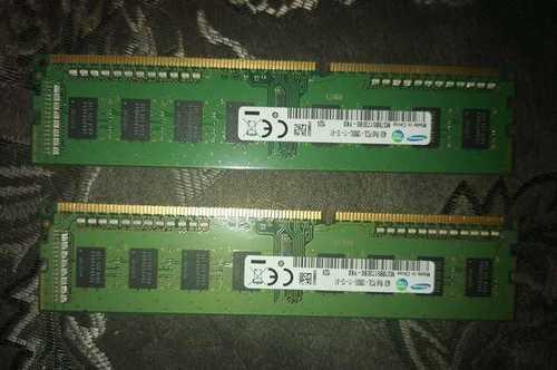 Оперативная память ddr3 2х4 gb