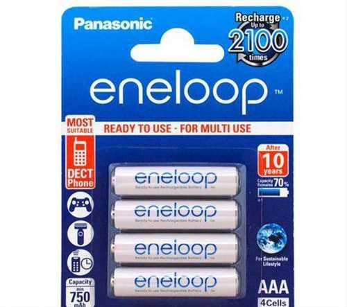 Аккумулятор предзаряженный RTU Panasonic eneloop