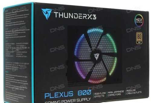 Блок питания Thunder X3 Plexus RGB 800W Gold Новый