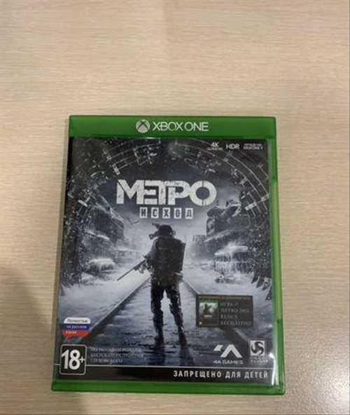 Игра Metro Exodus на Xbox One