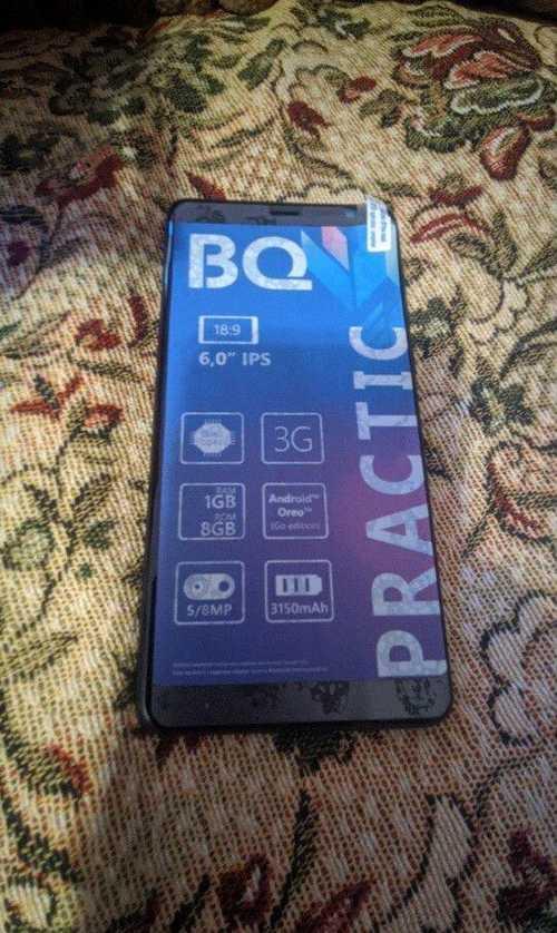 Телефон bq mobile practic black(bq-6010g)