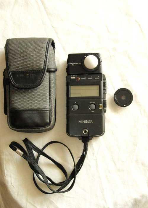 Флэшметр Minolta flash meter IV (экспонометр)