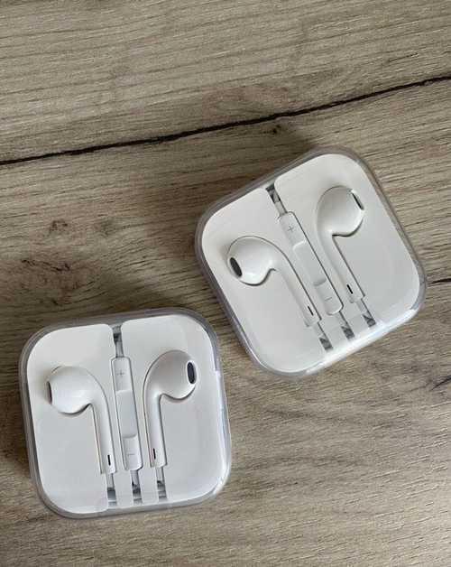 Наушники Apple EarPods (3.5 мм) белый (оригинал)