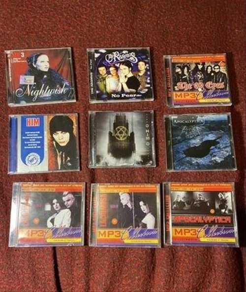 CD диски Apocalyptica HIM Nightwish Lacrimosa