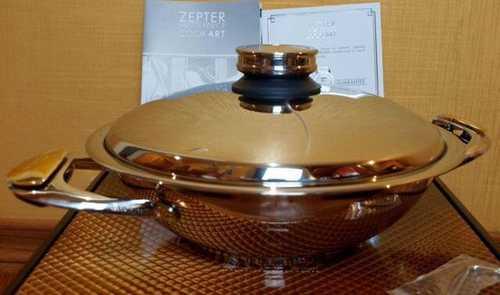 Сковорода Сотейник Цептер Zepter WOK 2,4 литра