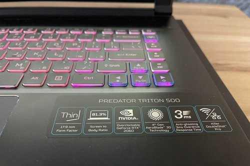 Acer Predator Triton 500 RTX2060 (Игровой ноутбук)