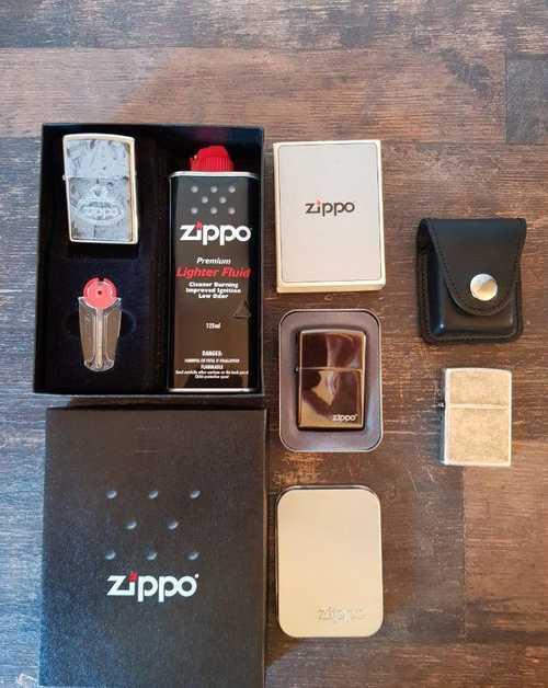 Зажигалка Zippo оригинал,чехол