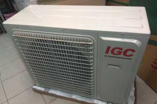 Внешний блок кондиционера IGC IUX-36HS б/у мало