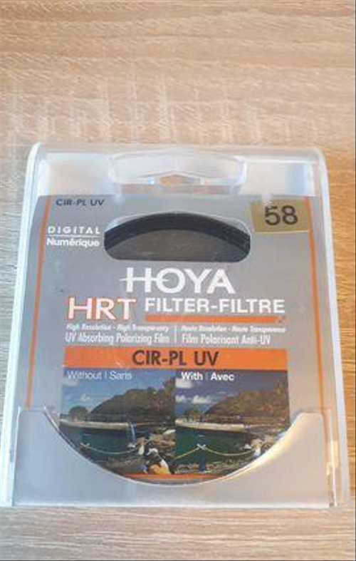 Светофильтр hoya HRT CIR-PL UV 58 mm