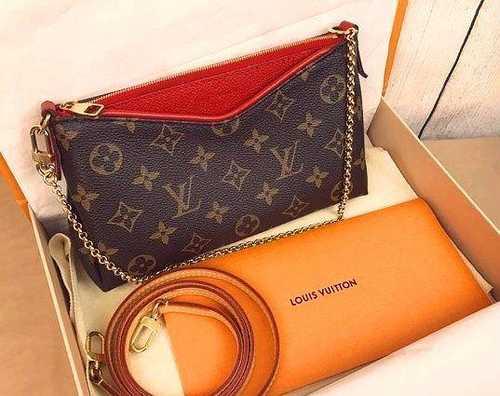 Сумка Louis Vuitton Pallas Клатч Лв Луи Витон