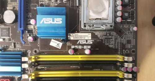 Asus p5q Core2Duo e7500 кулер