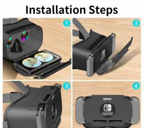 3D очки oivo Nintendo Switch VR (labo)