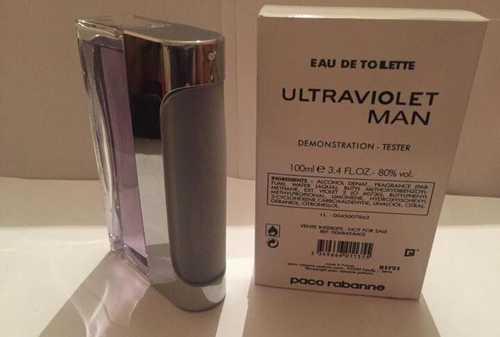 Paco rabanne ultraviolet man 100ml тестер