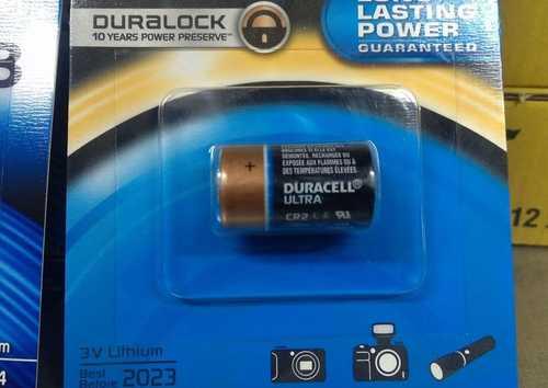 Литиевая батарейка Duracell Ultra CR2 Lithium 3V