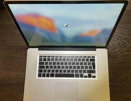 MacBook Pro 17 A1297 2009 (апгрейд) SSD