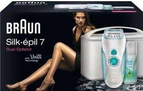 Эпилятор braun Silk-epil 7891 milo Gillette+ Venus