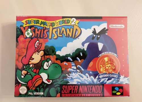 Super Mario World 2: Yoshi's Island запечатанный