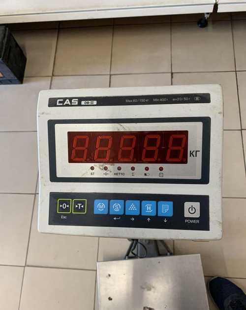 Весы напольные CAS DB-2