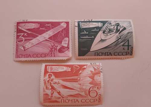 Почтовые марки СССР,1969 год