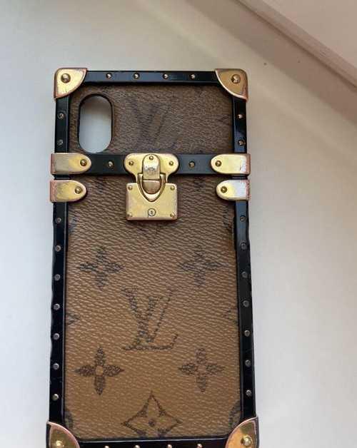 Чехол Trunk Louis Vuitton для iPhone X оригинал